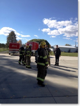 Structure Fire Training | Log Hill Volunteer Fire Department