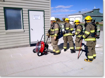 Structure Fire Training | Log Hill Volunteer Fire Department