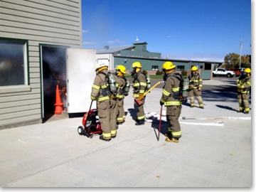 Structure Fire Training | Log Hill Volunteer Fire Department